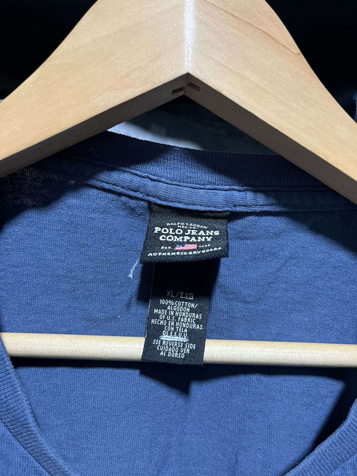 Polo Ralph Lauren × RRL Ralph Lauren × Vintage Crazy Vintage Polo Jeans Ralph Lauren Tee Shirt ...