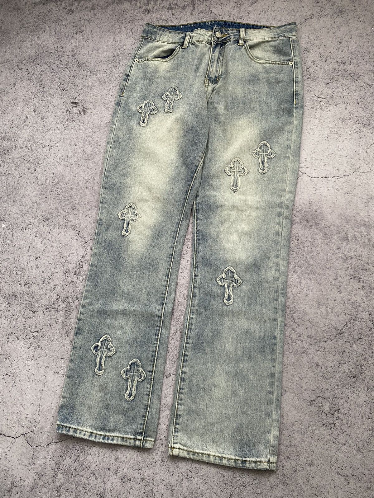 Avant Garde × Japanese Brand × Streetwear Chrome Hearts STYLE Y2k Cross ...