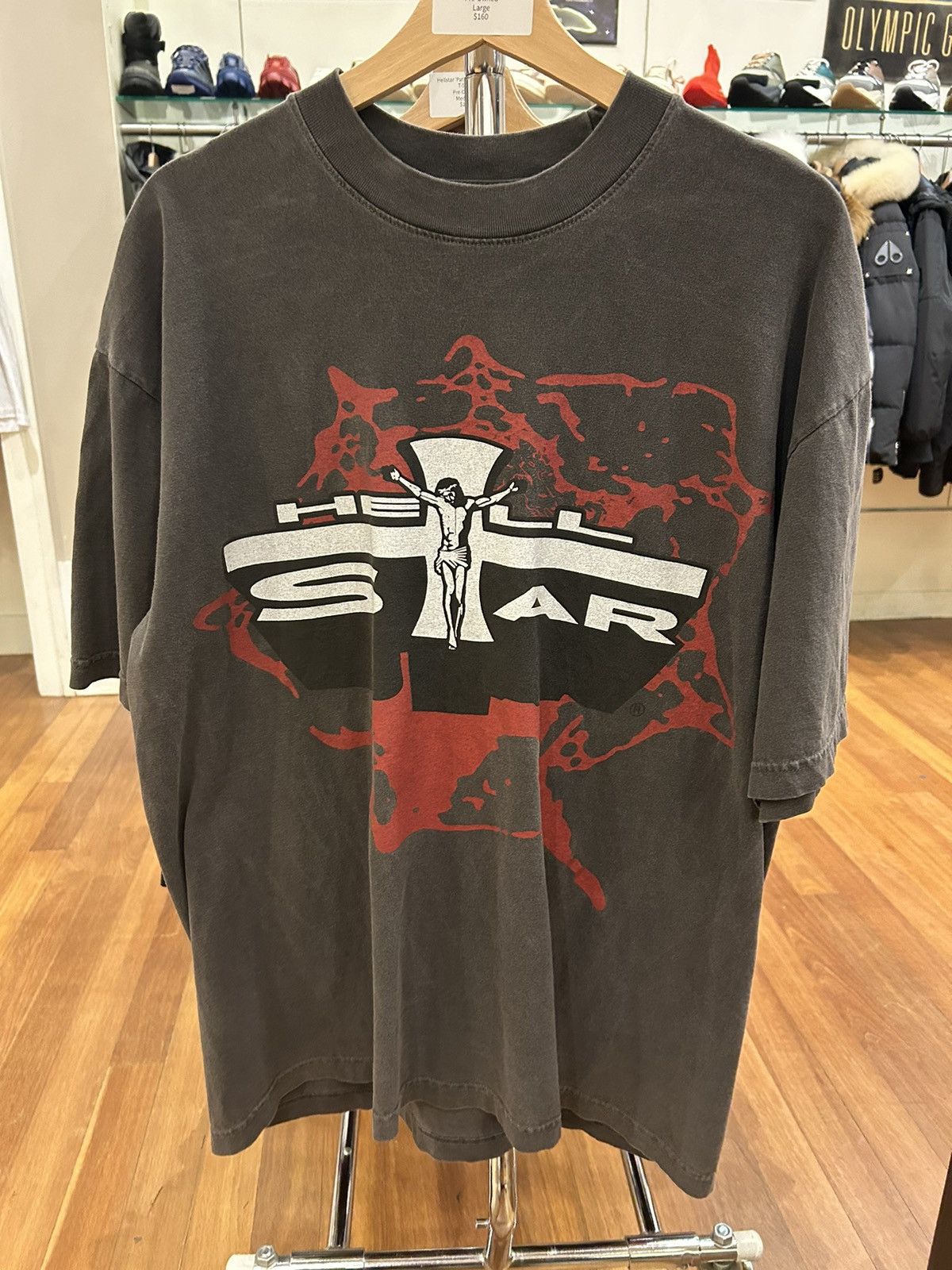 HELLSTAR Hellstar Cross T-Shirt | Grailed