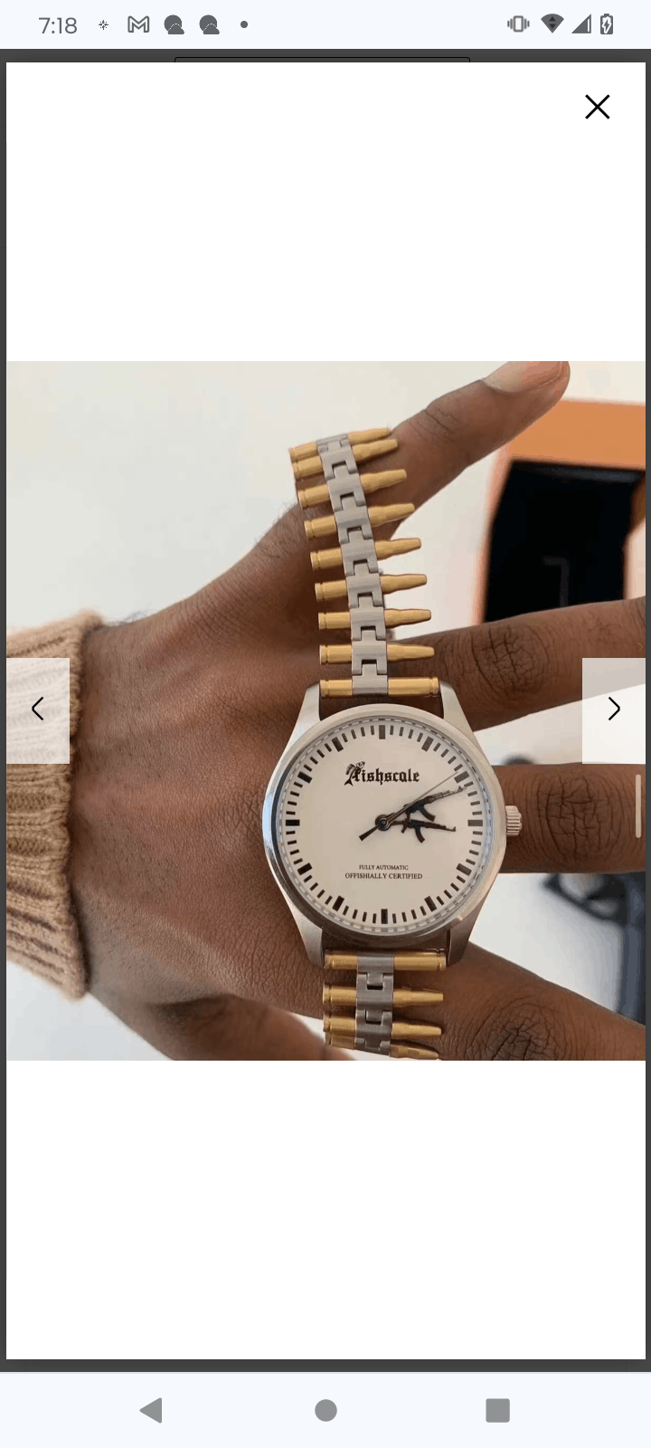 Japanese Brand Fishing for Scale Fishscale Fully Automatic Watch AK47 ...