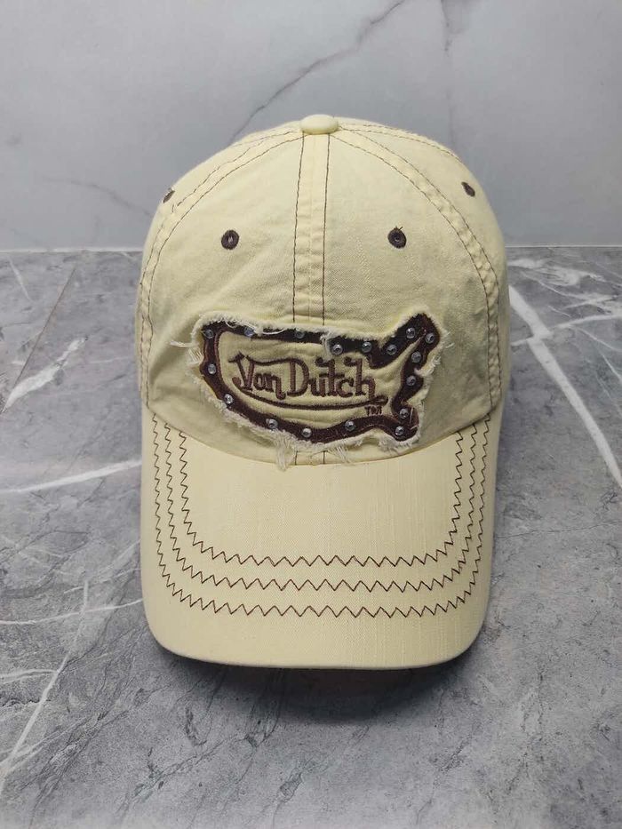 Vintage Vintage Von Dutch Zig Zag Style Cap Hat | Grailed