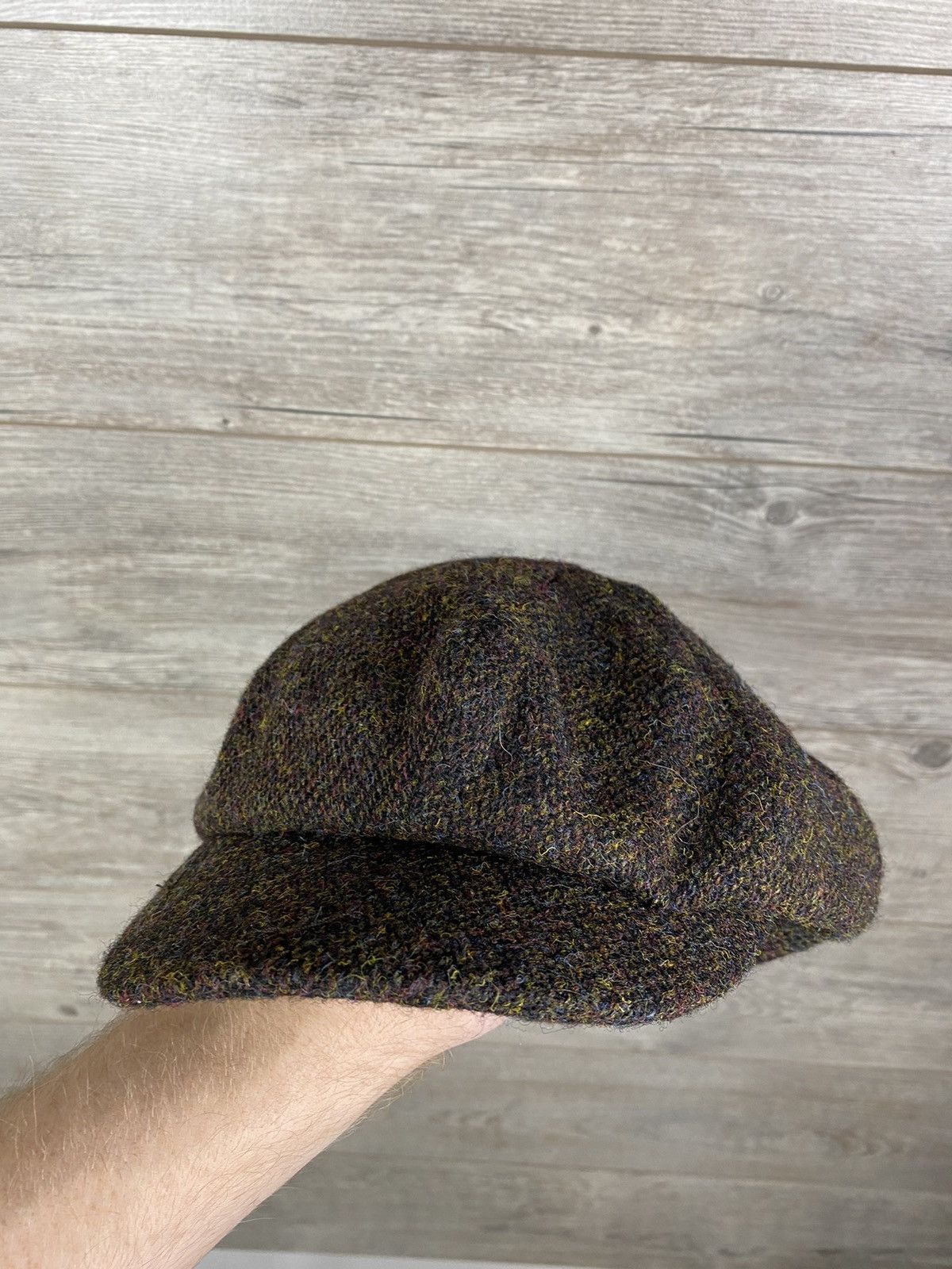 Vintage 🏴󠁧󠁢󠁳󠁣󠁴󠁿HARRIS TWEED SCOTTISH CAP | Grailed
