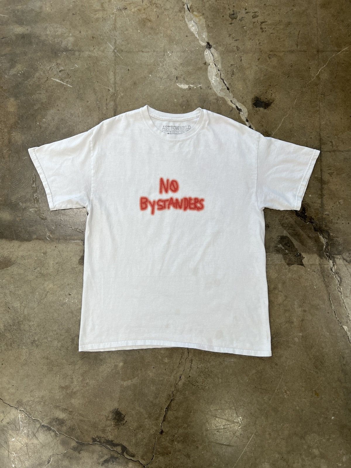 Travis Scott Travis Scott No Bystanders Wish You Were Here Tee Medium ...