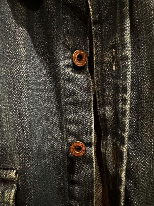 Taylor Stitch Taylor Stitch Denim Shirt Rivet Buttons Rare Size 40 ...