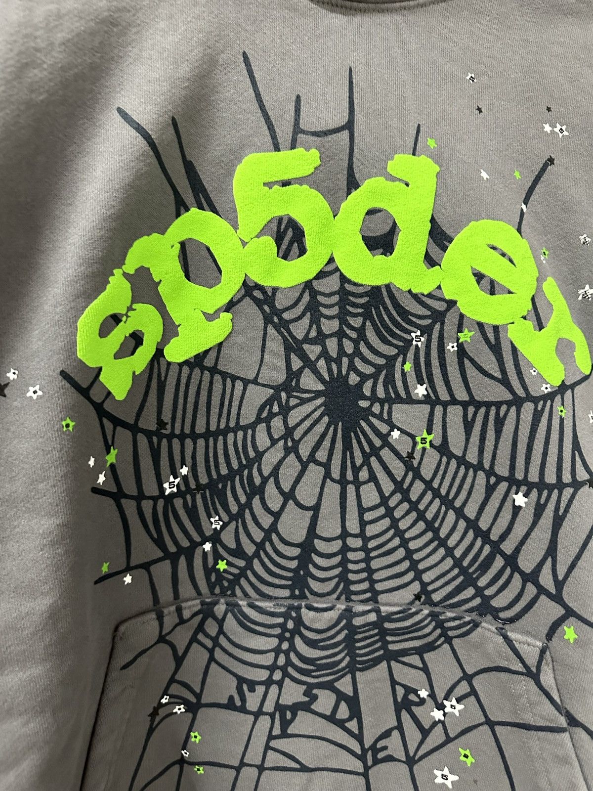 Spider Worldwide Slate grey sp5der hoodie wait spiderworldwide | Grailed