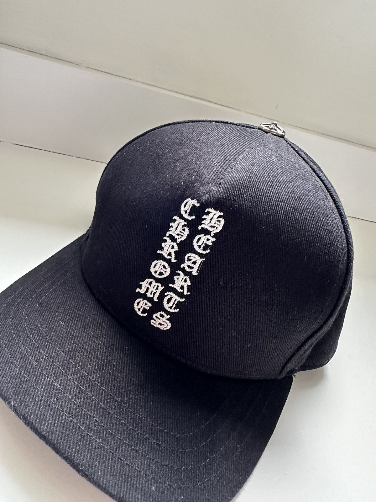 Chrome Hearts Chrome Hearts Sterling Silver Baseball Cap Hat Black ...
