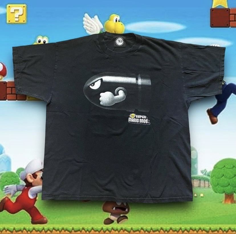 Nintendo × Streetwear × Vintage Nintendo Super Mario Bros “ Bullet Bill ...