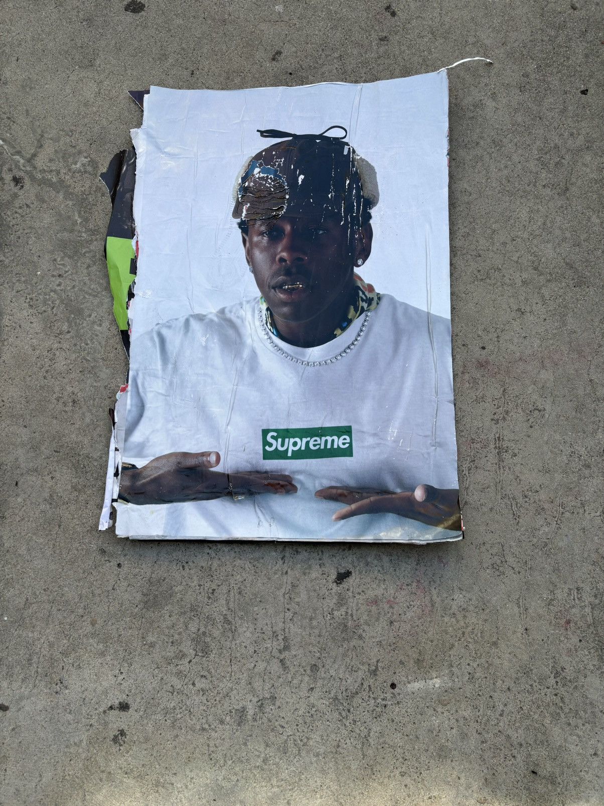 Supreme Supreme Tyler the Creator Poster (FW24) - Promotional Ad | Grailed