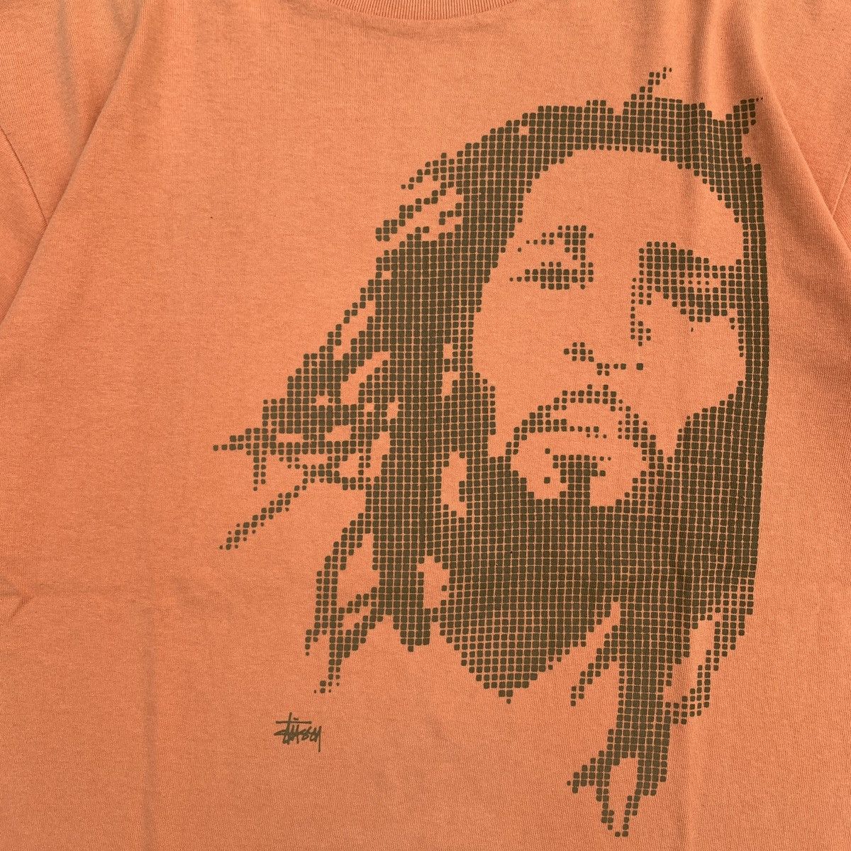 Vintage Vintage Stussy Bob Marley Pixel Y2K | Grailed
