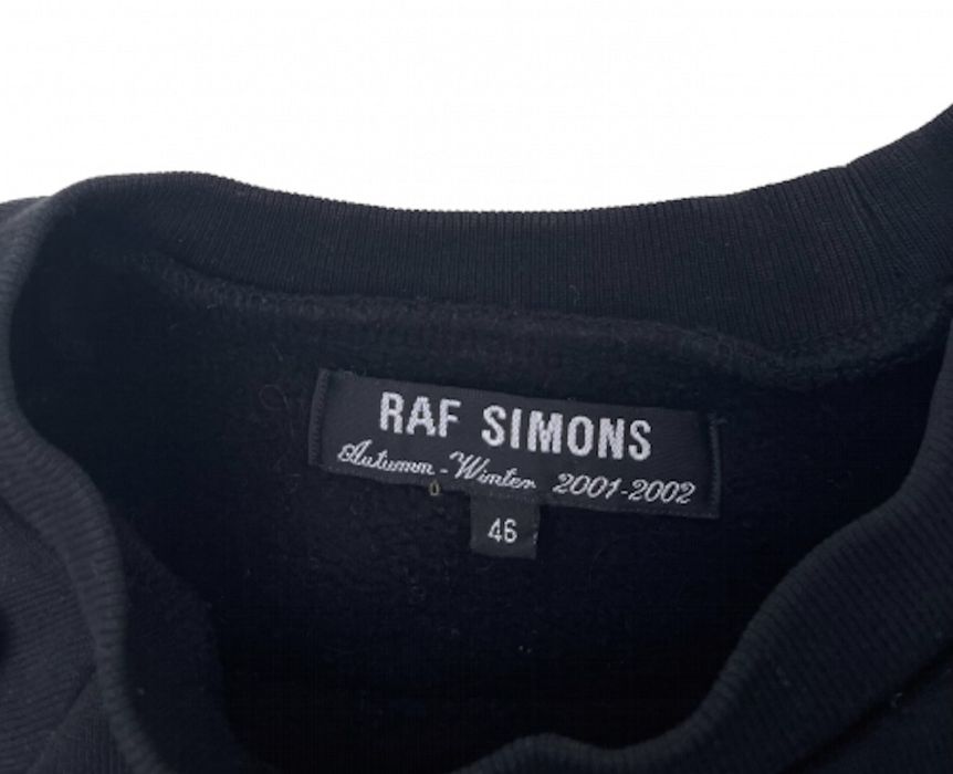 Raf Simons AWO1 Riot Riot Riot everything patch sweater | Grailed