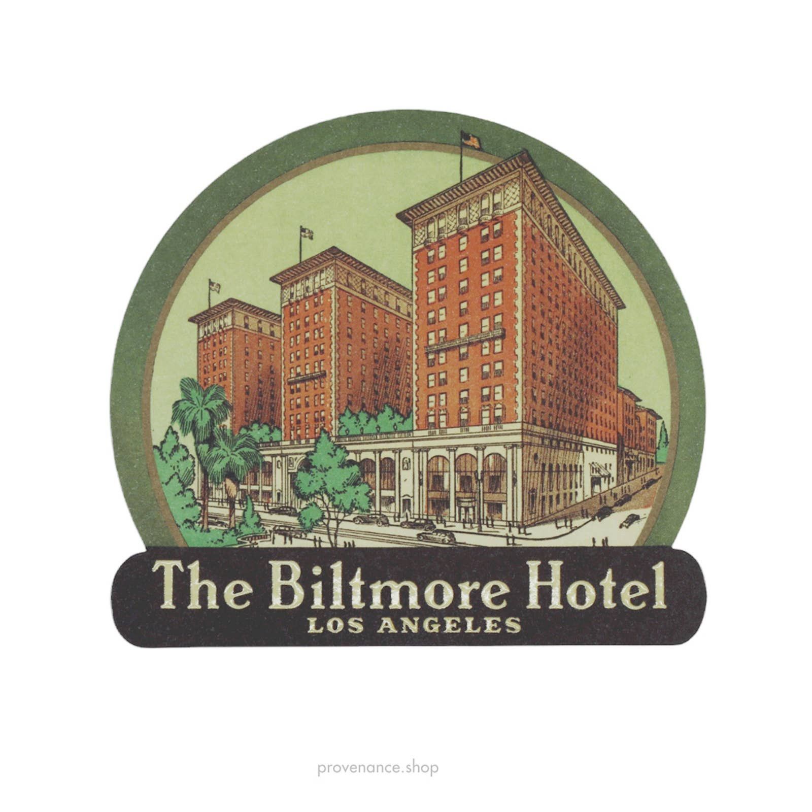 Louis Vuitton 🔴 Hotel Label Sticker Postcard - The Biltmore Hotel | Grailed