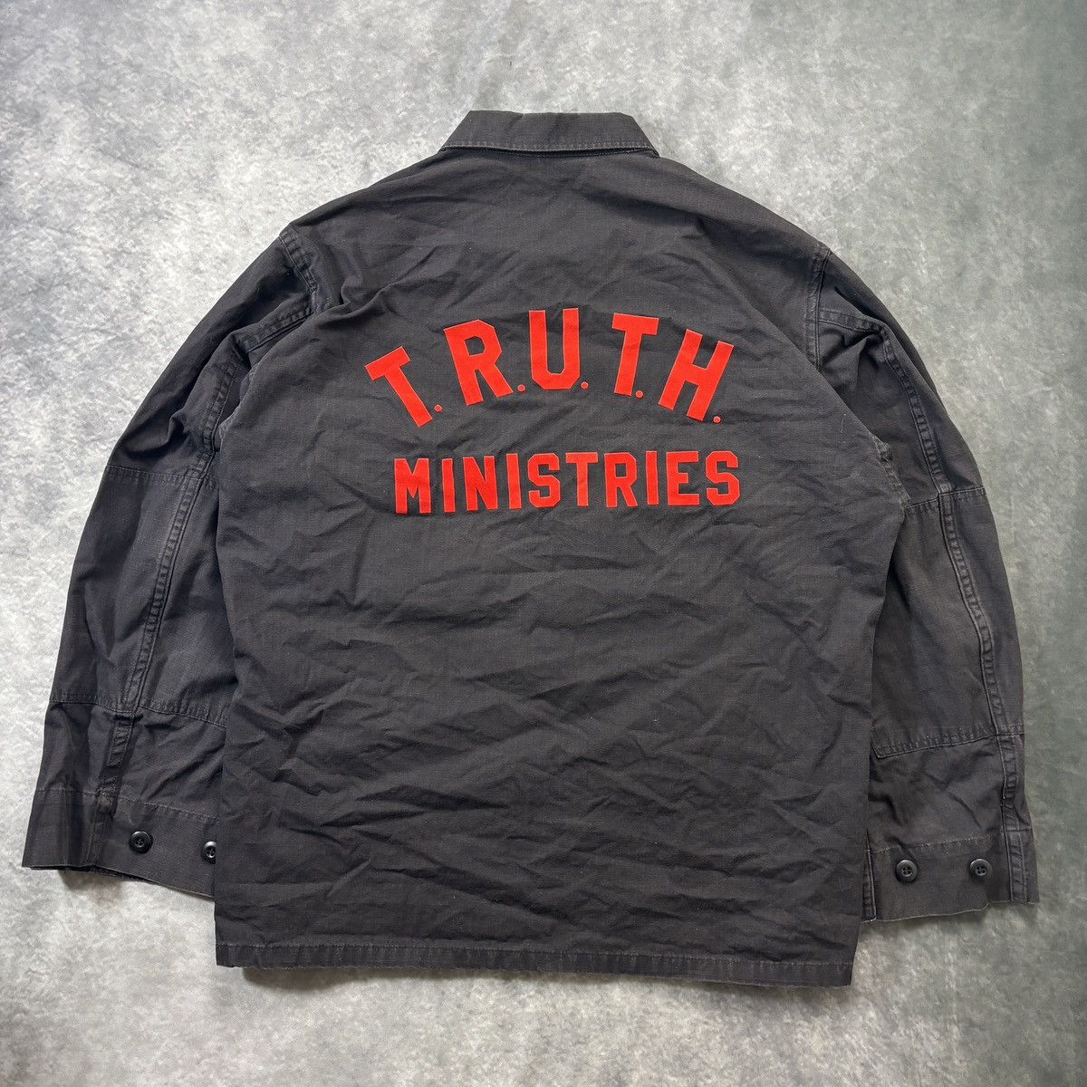 Custom × Military × Vintage Truth Ministries | Grailed