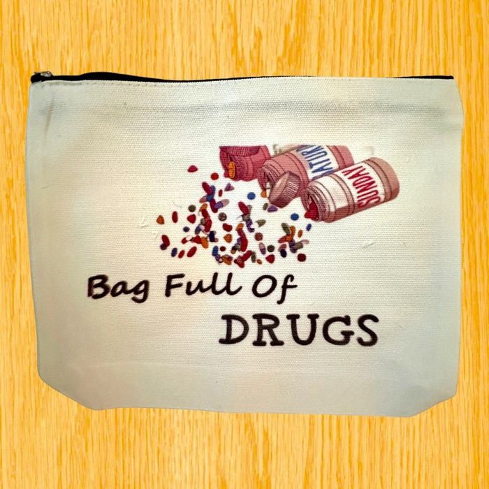 Bag Big Zip Up Doctors Bag Full Of Drugs HipHop Designer Street | Grailed