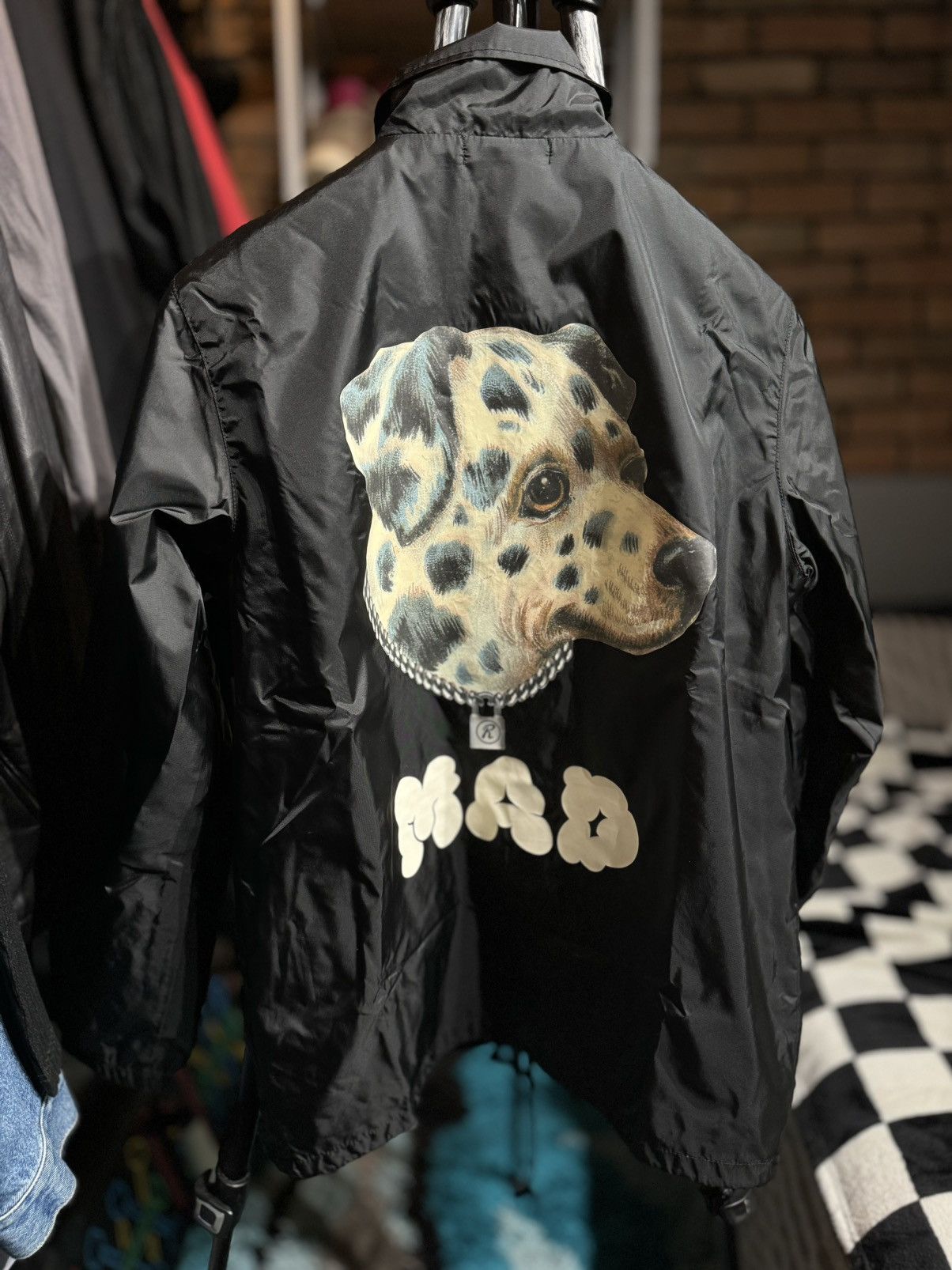 Undercover AW16 RAP DOG MAD STORE CHAIN LIGHT JACKET WINDBREAKER PARKA ...