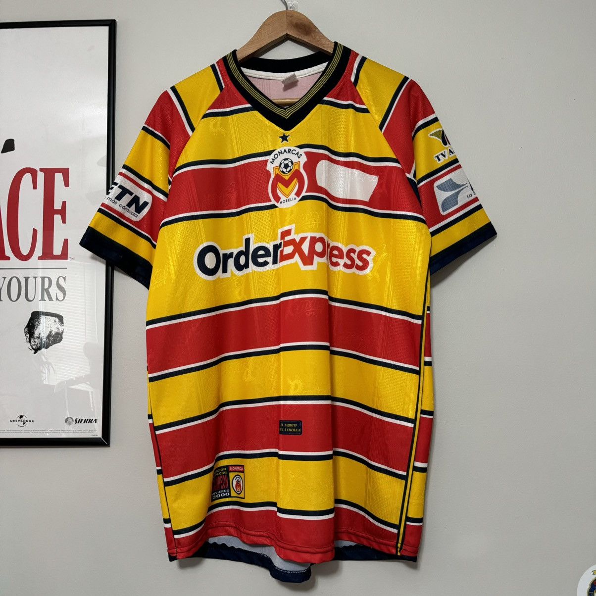 Soccer Jersey × Streetwear × Vintage VINTAGE 2000 ATLETICO MORELIA ...