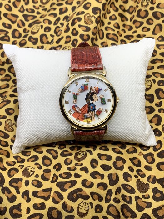 Disney Vintage disney watch Snow White pedre design super rare | Grailed