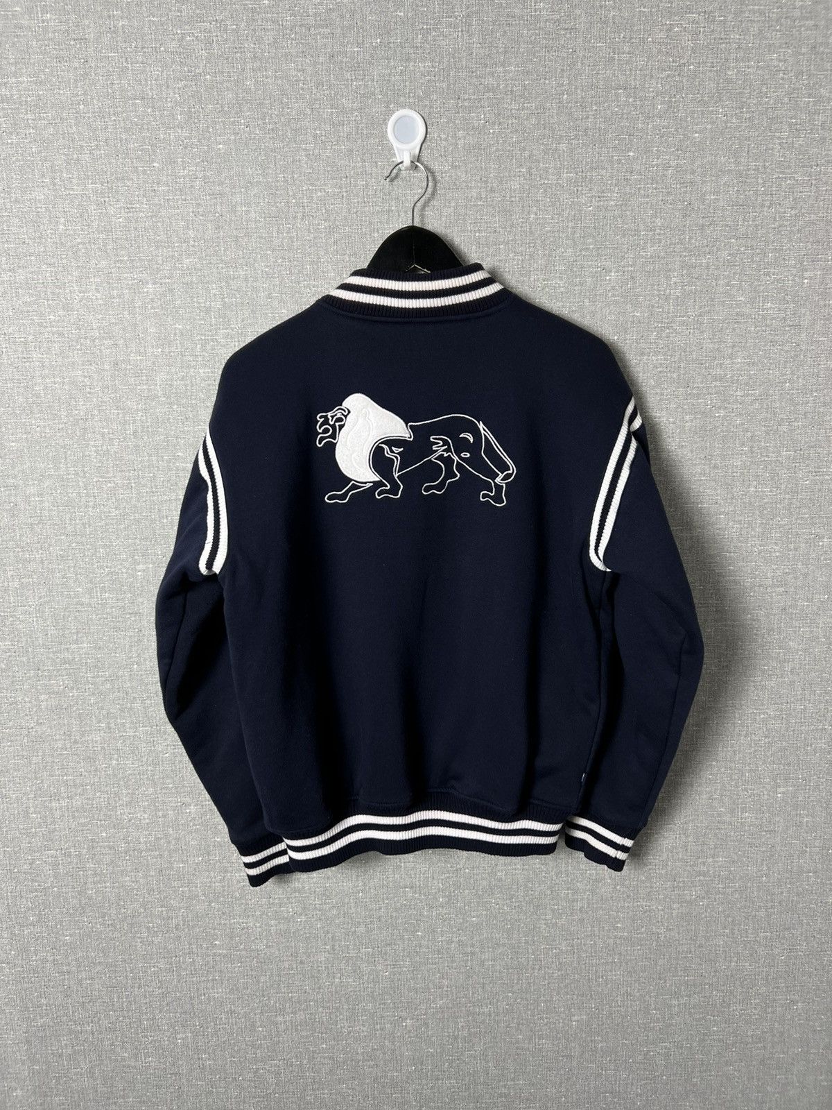 Lonsdale × Vintage Vintage Lonsdale London Varsity Bomber Jacket Lion ...