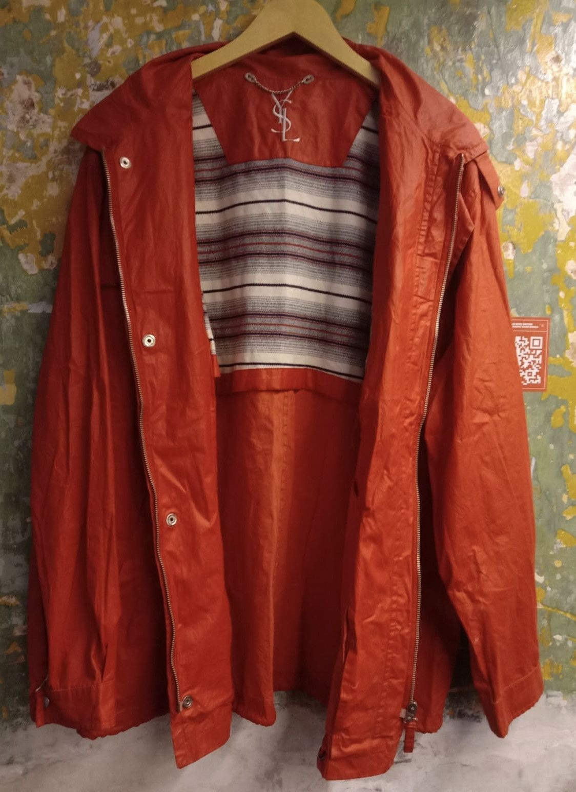 Vintage Yves Saint Laurent Red Jacket | Grailed