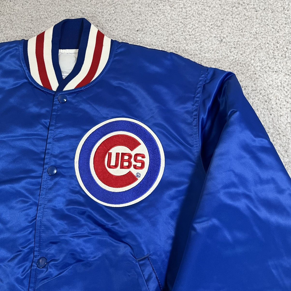 Starter Chicago Cubs Starter Jacket L Satin Vintage | Grailed