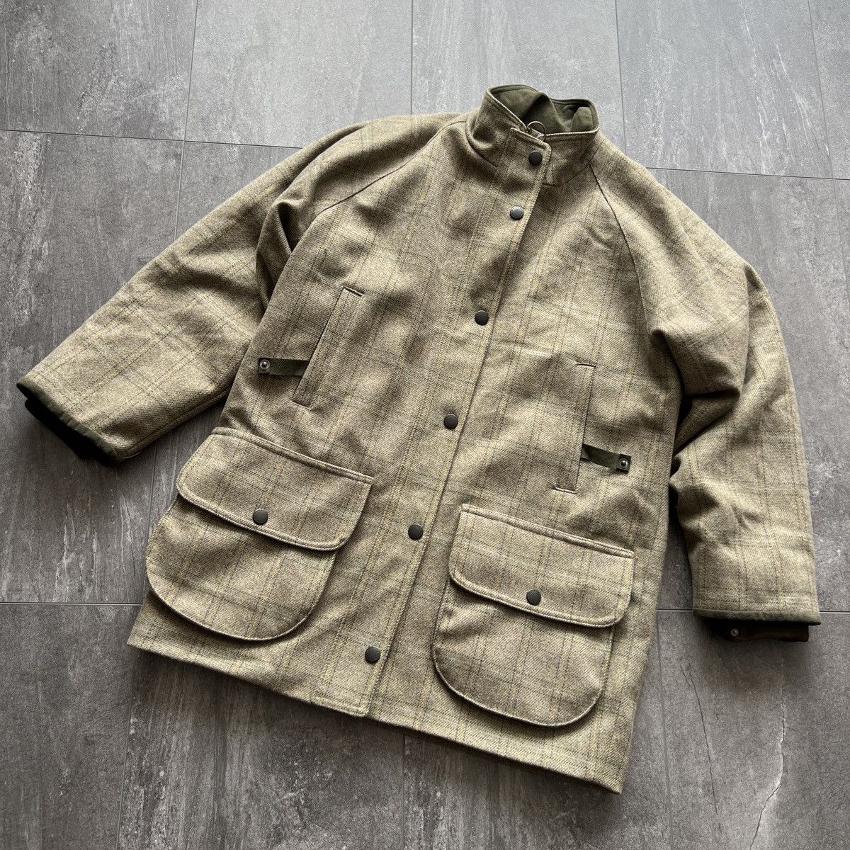 Barbour BARBOUR L70 DOUBLE TWIST TWEED Jacket Coat | Grailed