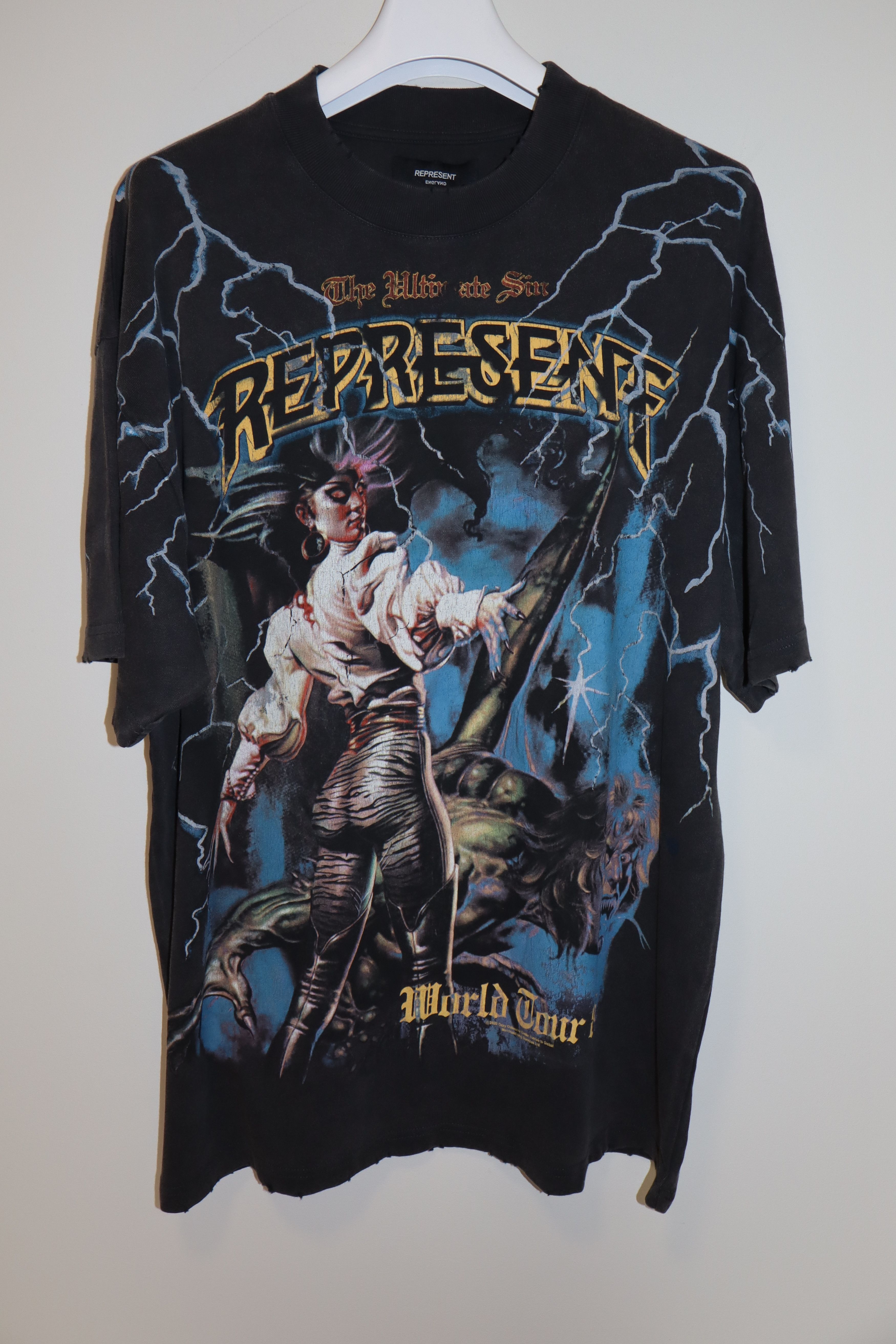 Represent Clo. Limited edition Ozzy Ozbourn print t-shirt | Grailed