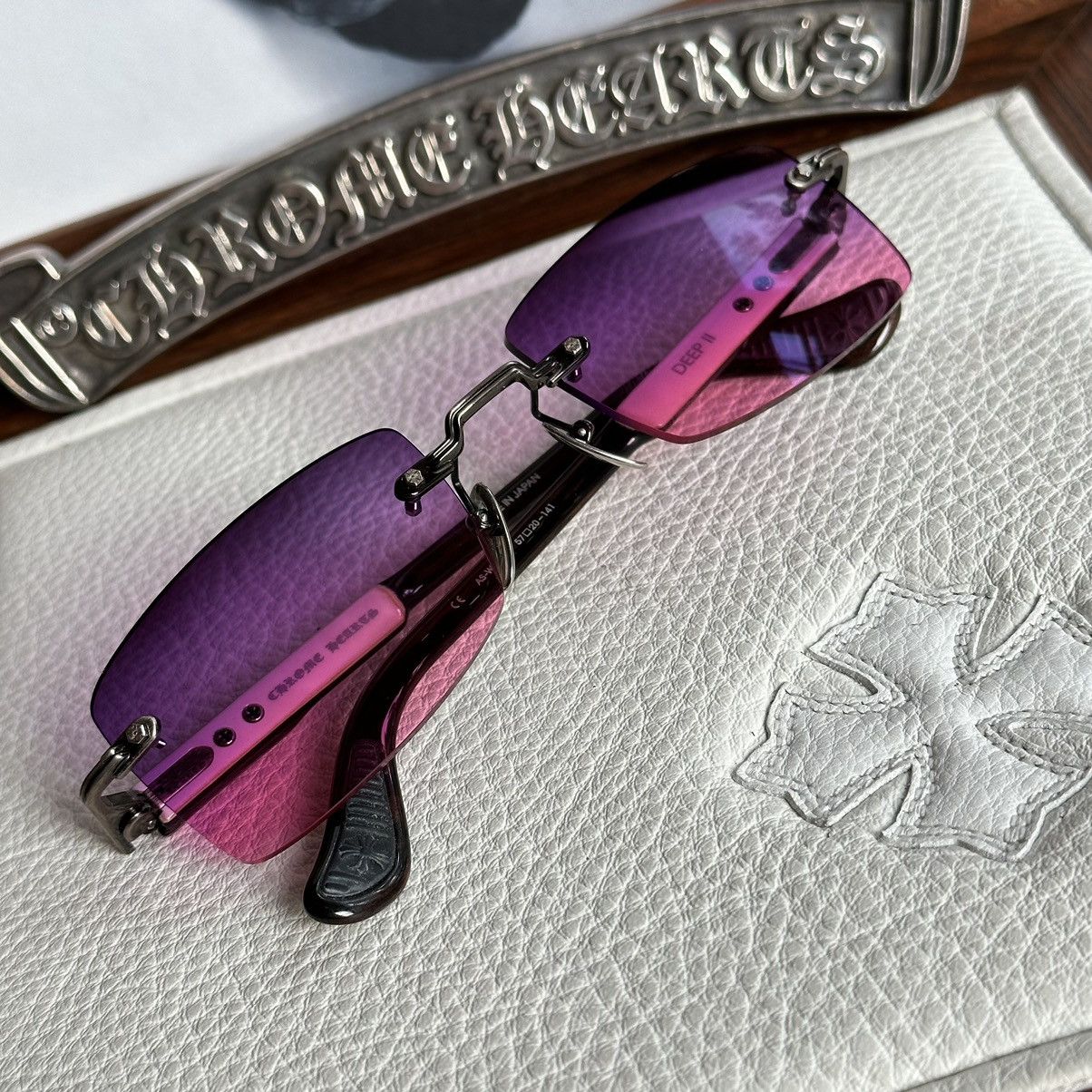 Chrome Hearts Deep II 1/1 “Euphoria” Sunglasses | Grailed