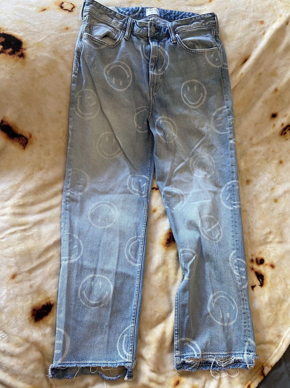 H&M H&M x Smiley Relaxed Fit Jeans | Grailed