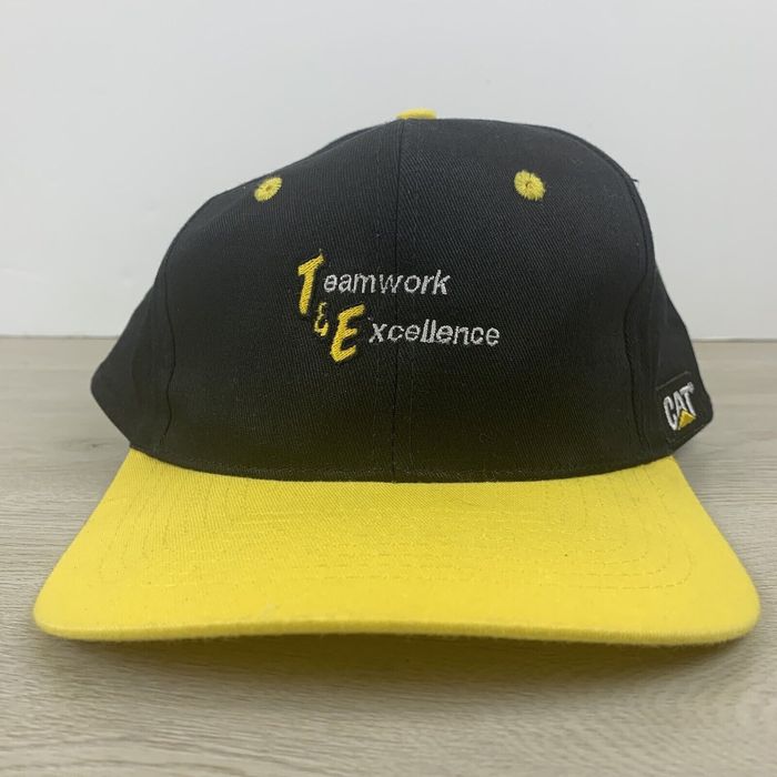 Other Teamwork Excellence Hat Black Snapback Hat Adult Black Adjus ...