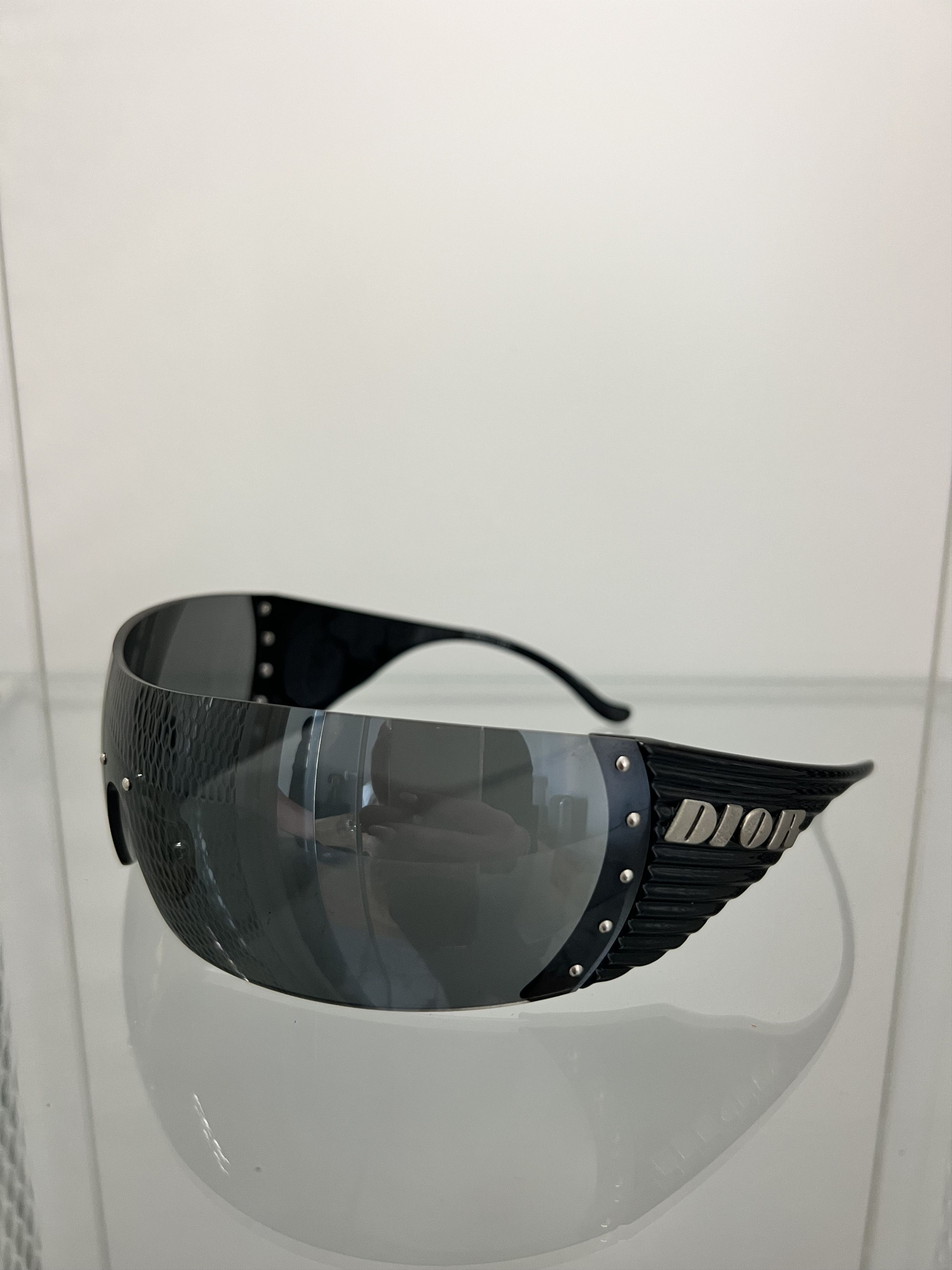 Dior × John Galliano × Vintage Dior Bike 4 sunglasses | Grailed