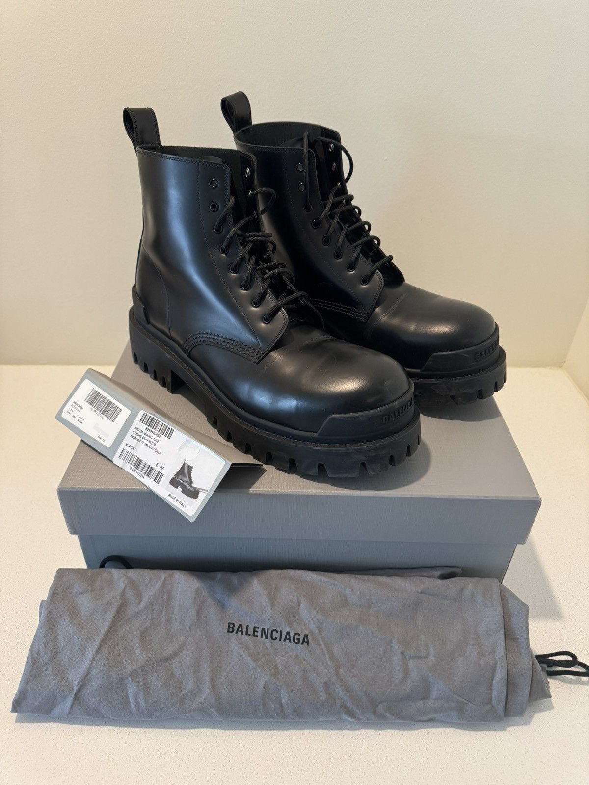 Balenciaga Balenciaga Strike Boot | Grailed