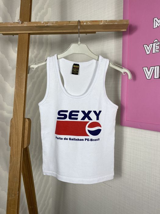 Vintage Sexy Pepsi Brazil tank top | Grailed
