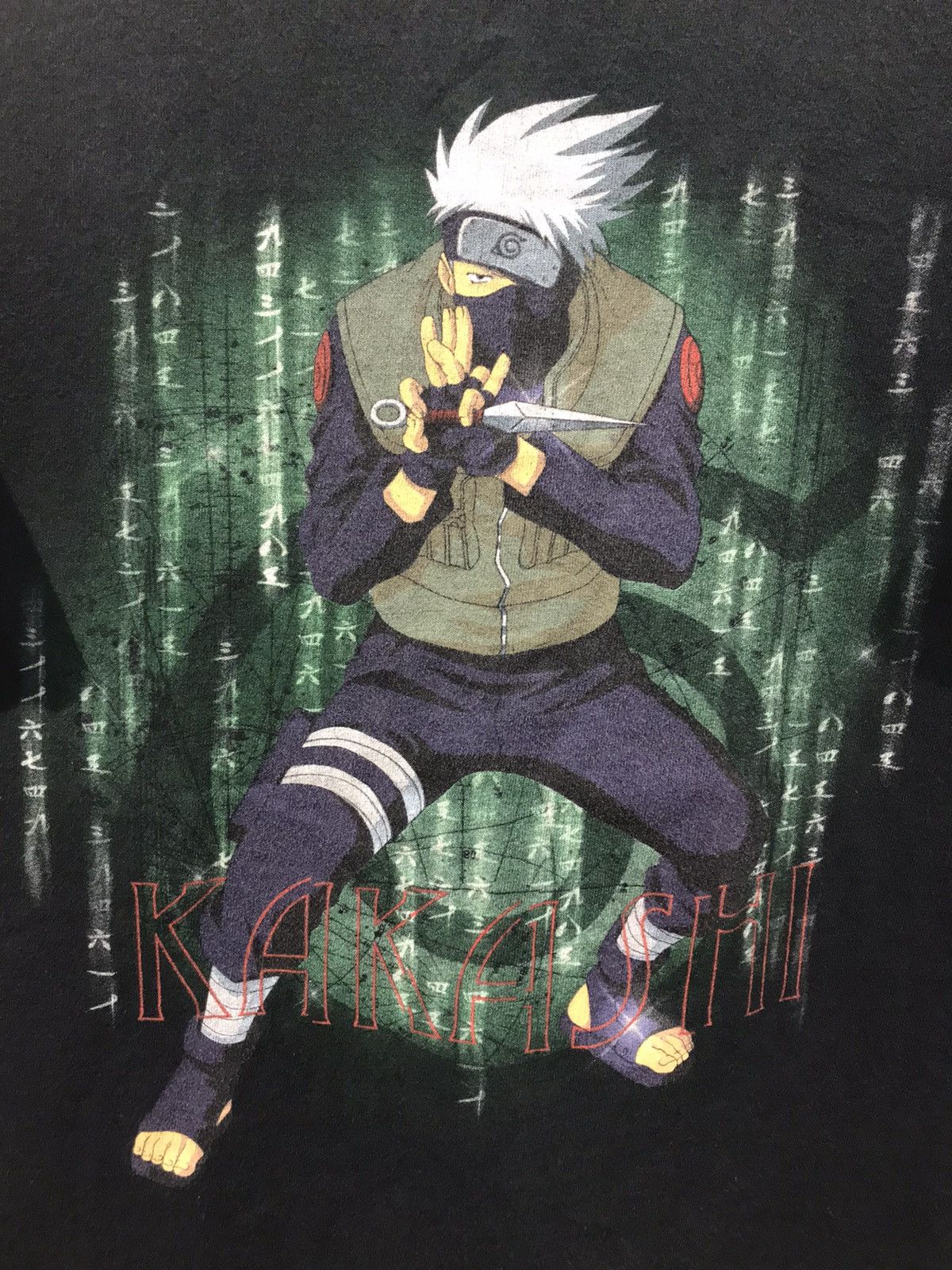 Vintage 2002 vintage retro Naruto kakashi japan anime cartoon promo ...