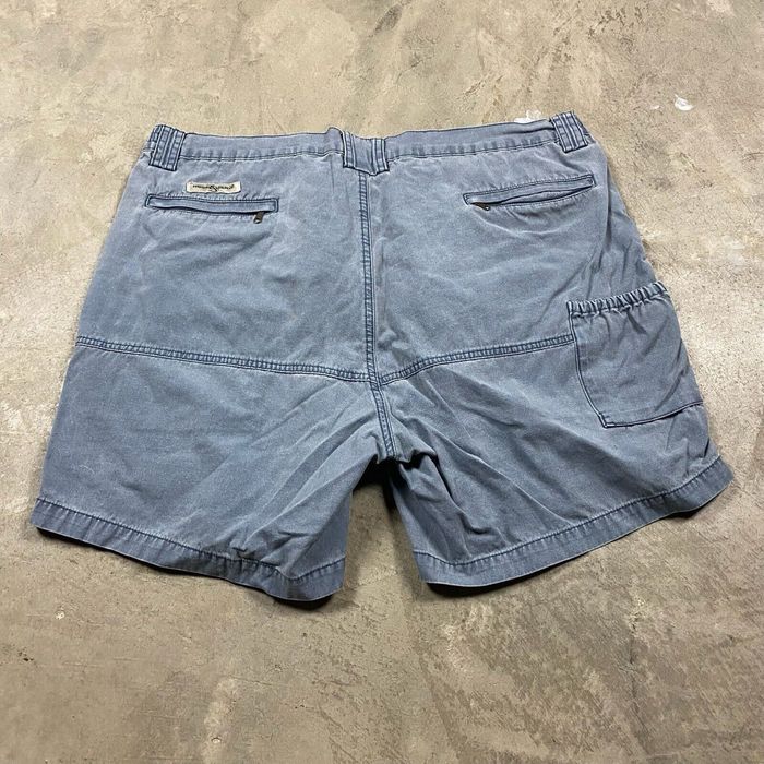 Vintage VTG HOOK & TACKLE Beer Can Fishing Dad Cargo Shorts 42 Hiking ...