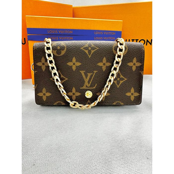 Louis Vuitton Louis Vuitton Monogram Wallet On Chain | Grailed