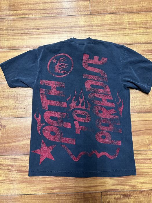 HELLSTAR Hellstar Jesus Emblem Vintage Tee | Grailed