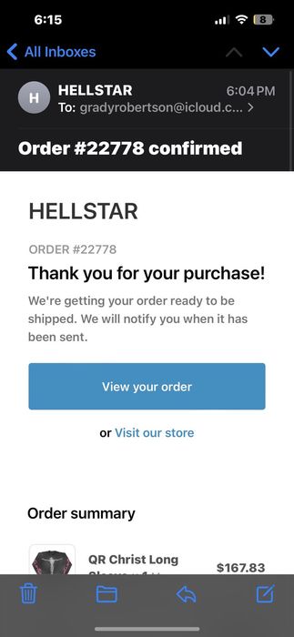 HELLSTAR Hellstar Qr Christ long sleeve | Grailed
