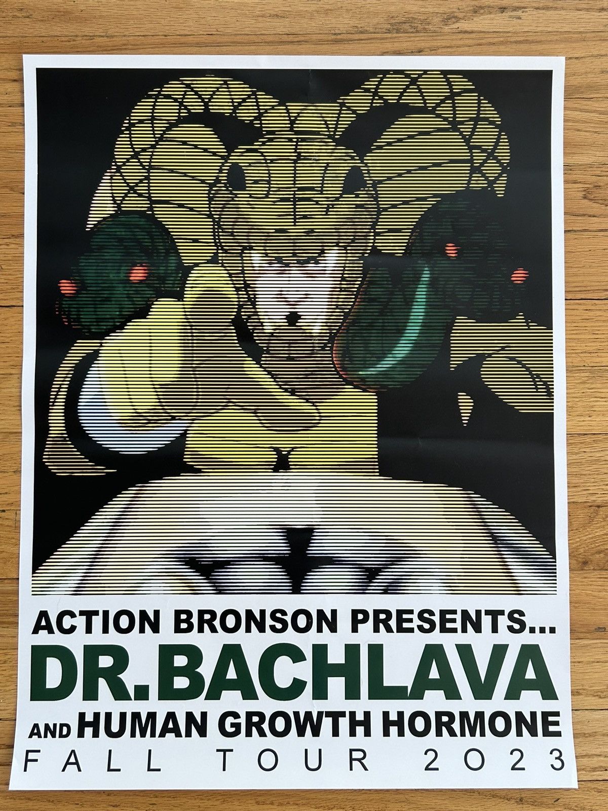Action Bronson Action Bronson Fall 2023 Tour Poster 18x24 | Grailed