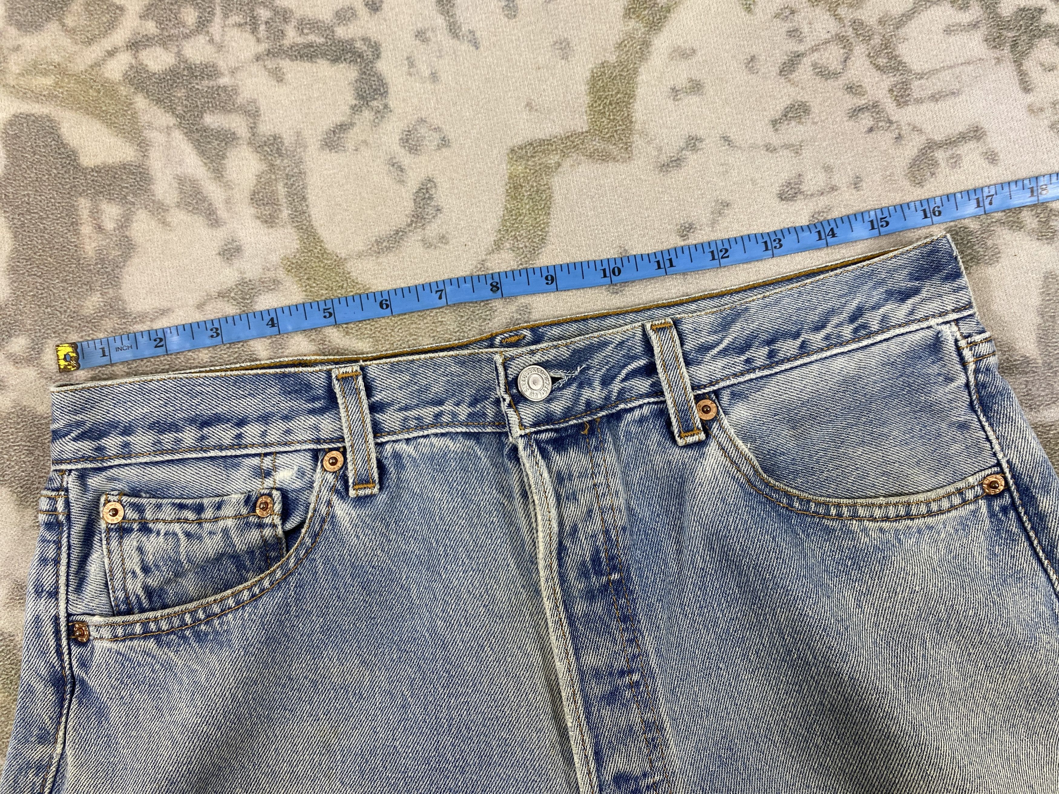 Levi's Skull Vintage Levi's 501 Jeans 32x33 Denim- JN3637 | Grailed