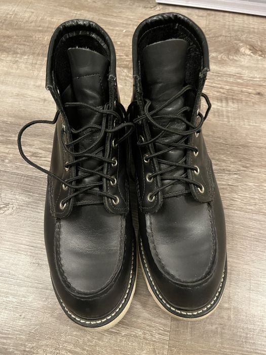 Red Wing Fragment x red wing moc toe boots | Grailed