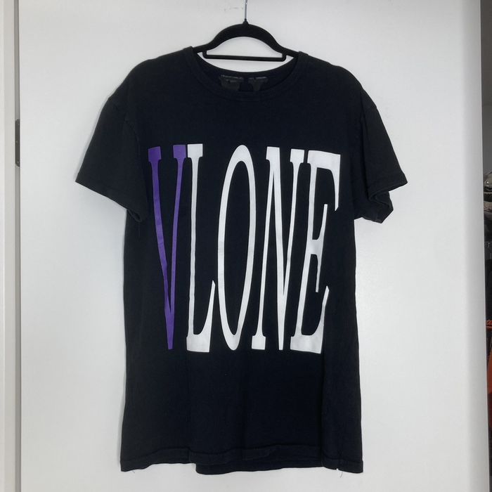 Vlone Vlone Purple V T-Shirt | Grailed
