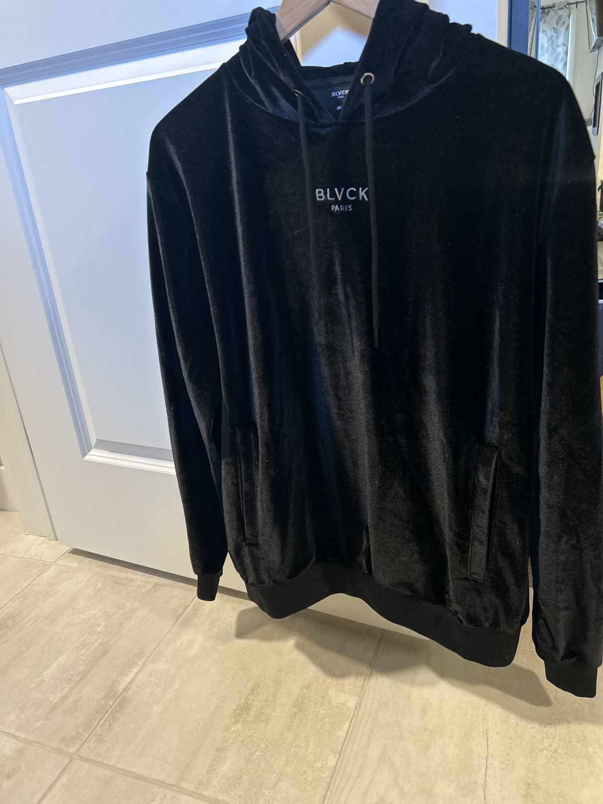 Other Blvck Paris Black Paris Velvet hoodie | Grailed