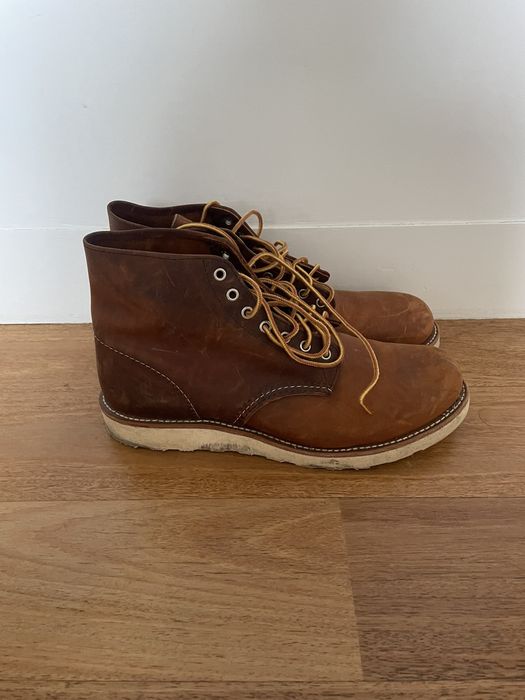 Red Wing RED WING 9111 HERITAGE 6" ROUND TOE BOOT | Grailed