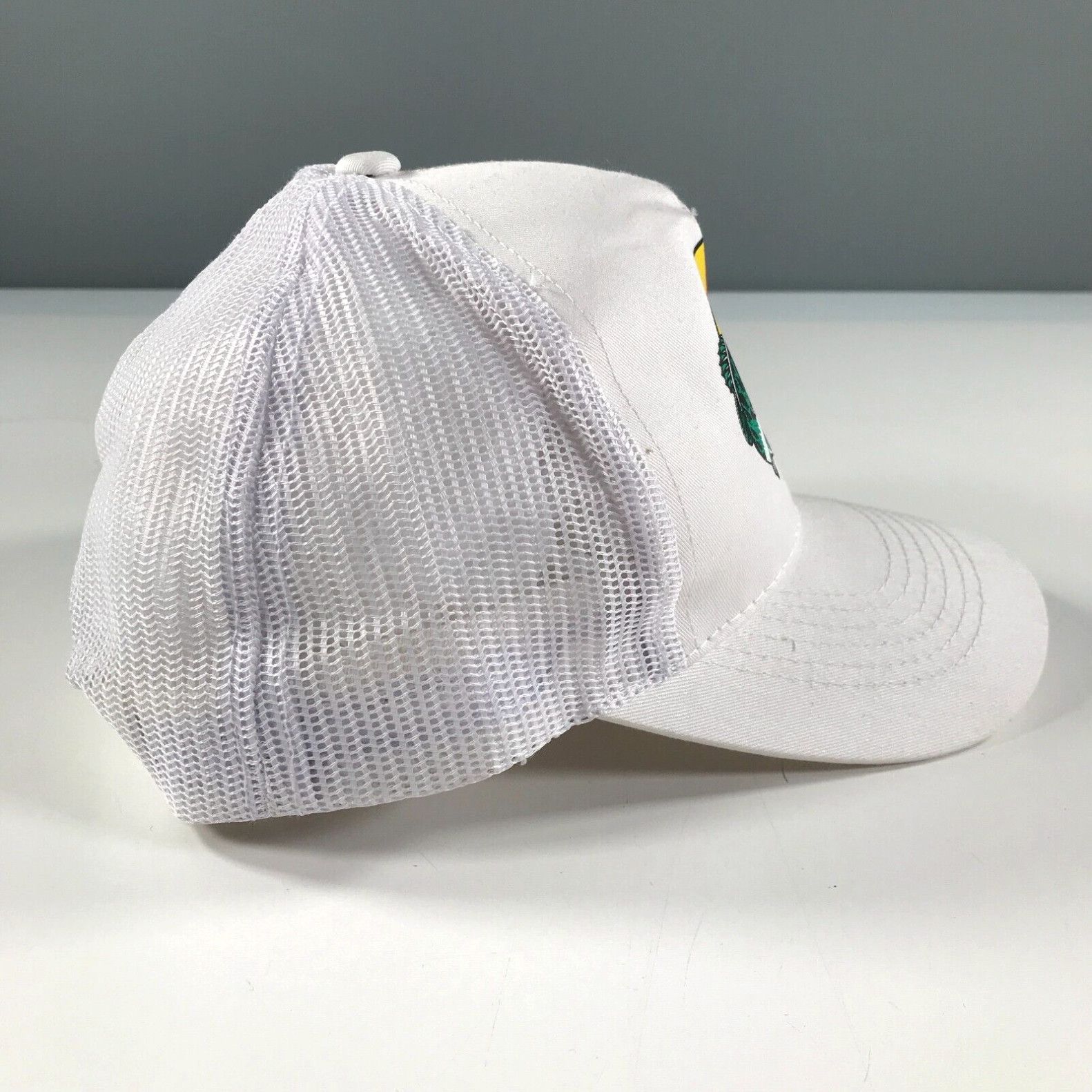 Bass Pro Shops Bass Pro Shops Snapback Hat White Curved Brim Fishing ...
