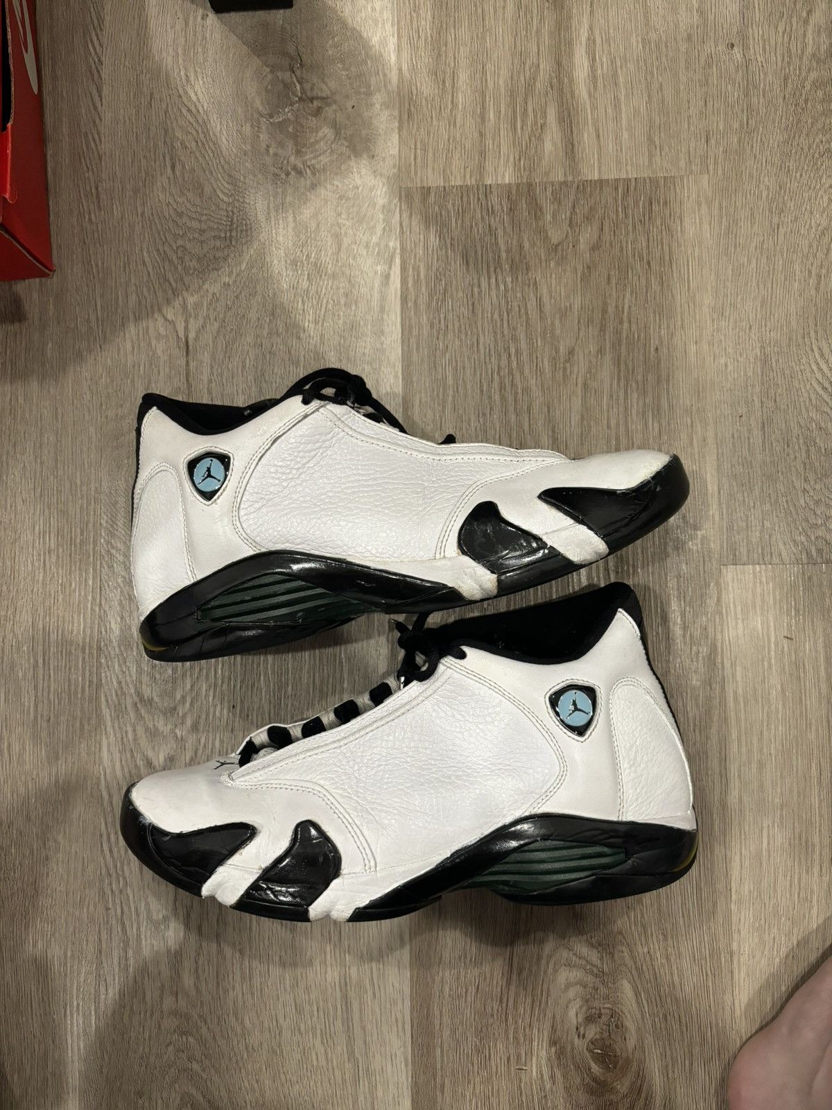 Nike Air Jordan 14 retro oxidized green | Grailed