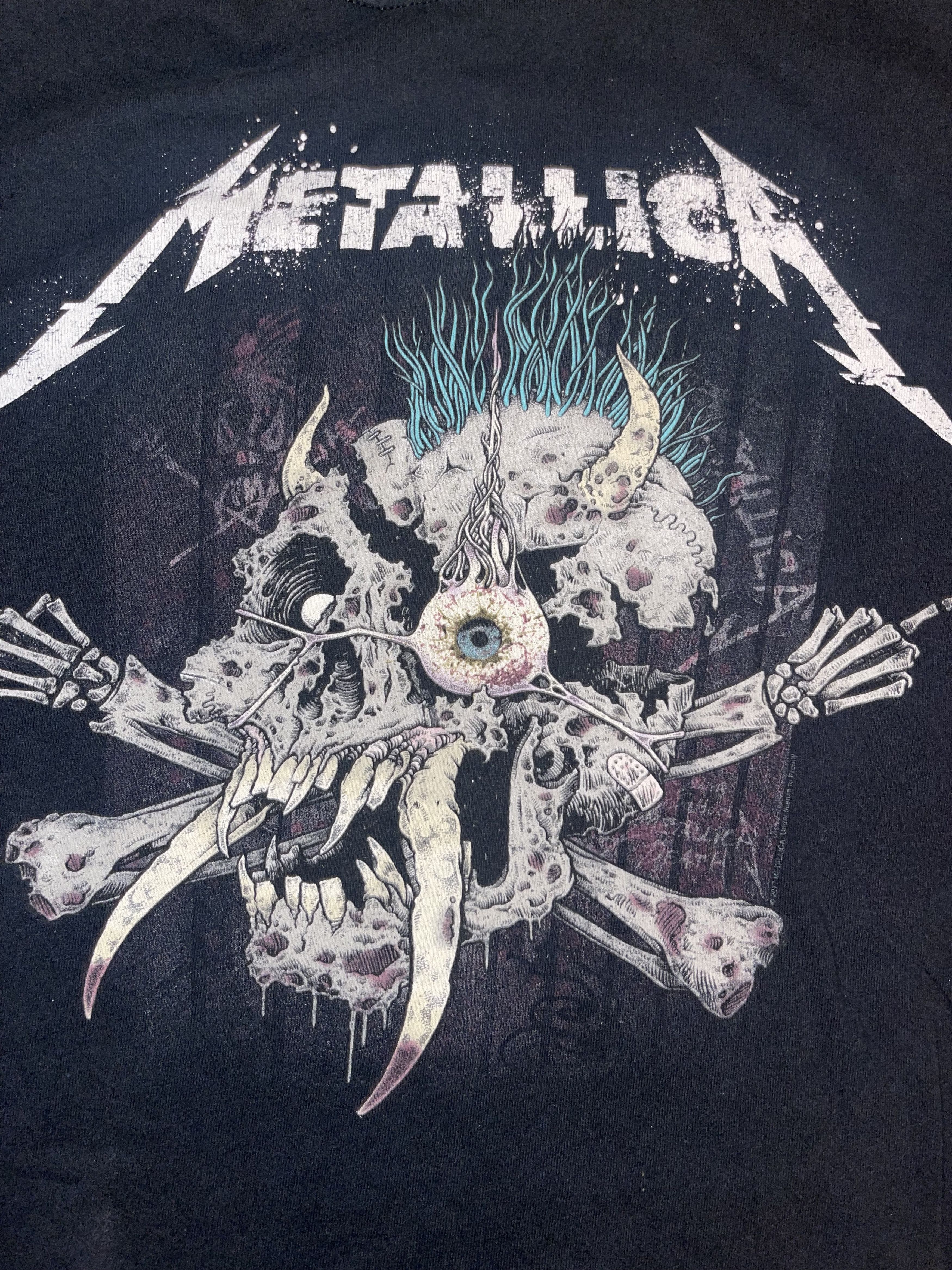 Vintage Metallica Tour TShirt World Wired 2017 Devil Face Graphic | Grailed