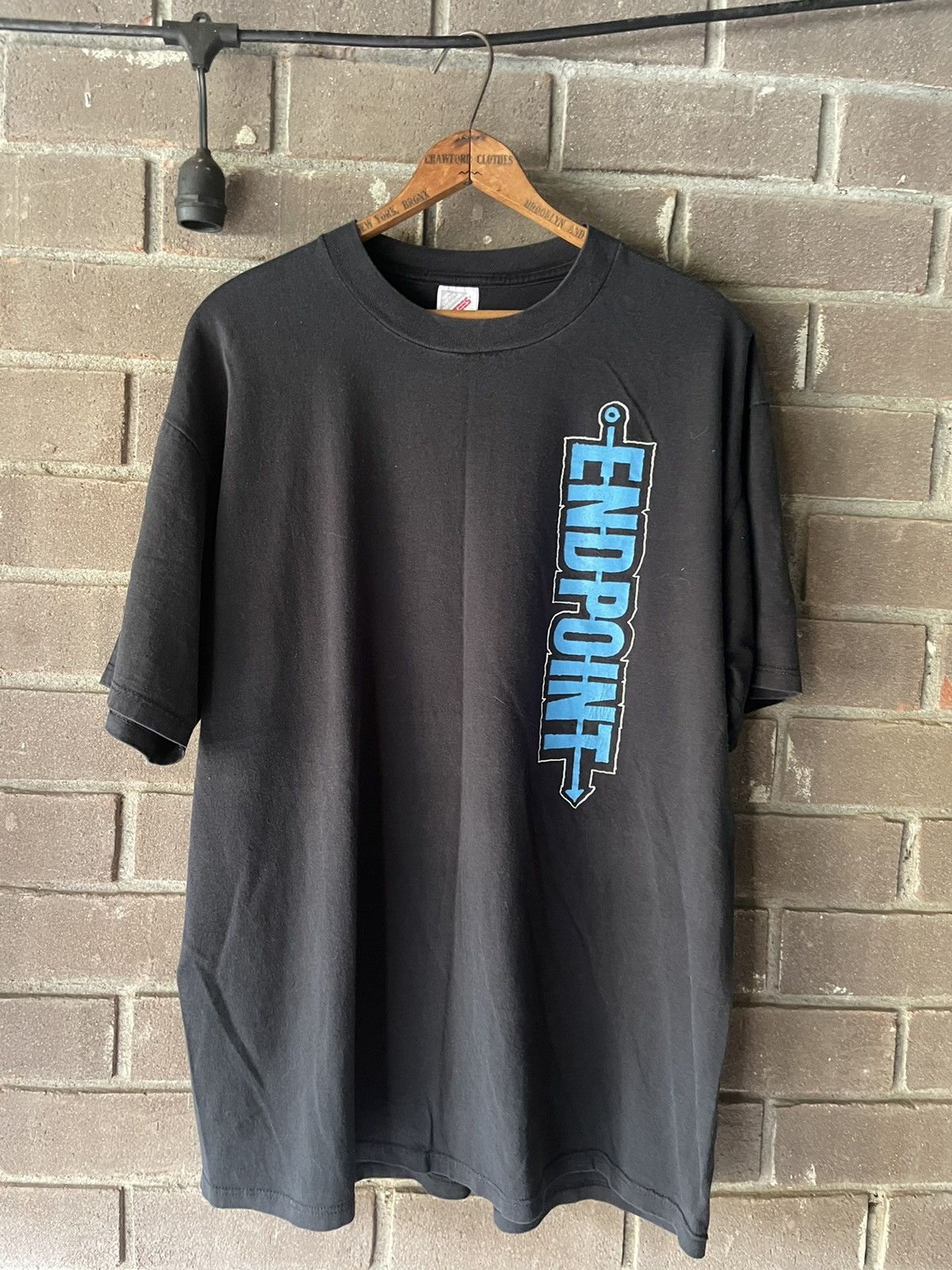 Band Tees × Vintage vintage 90s Endpoint hardcore band t | Grailed