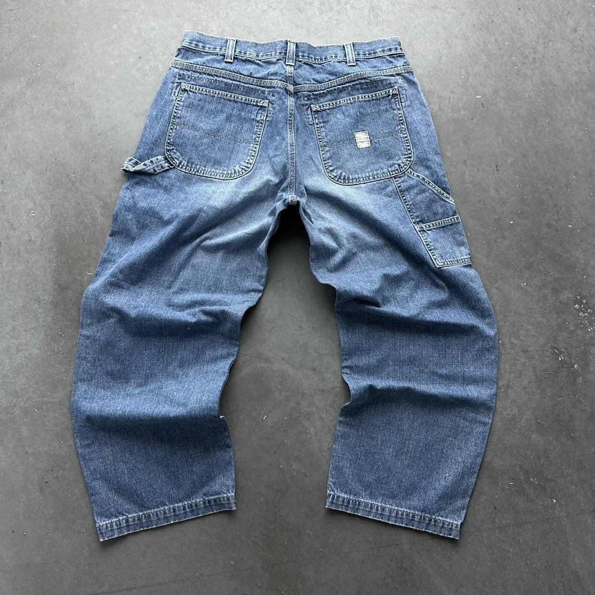 Vintage Crazy Vintage Y2K Baggy Carpenter Jeans Wide Leg JNCO Skater | Grailed