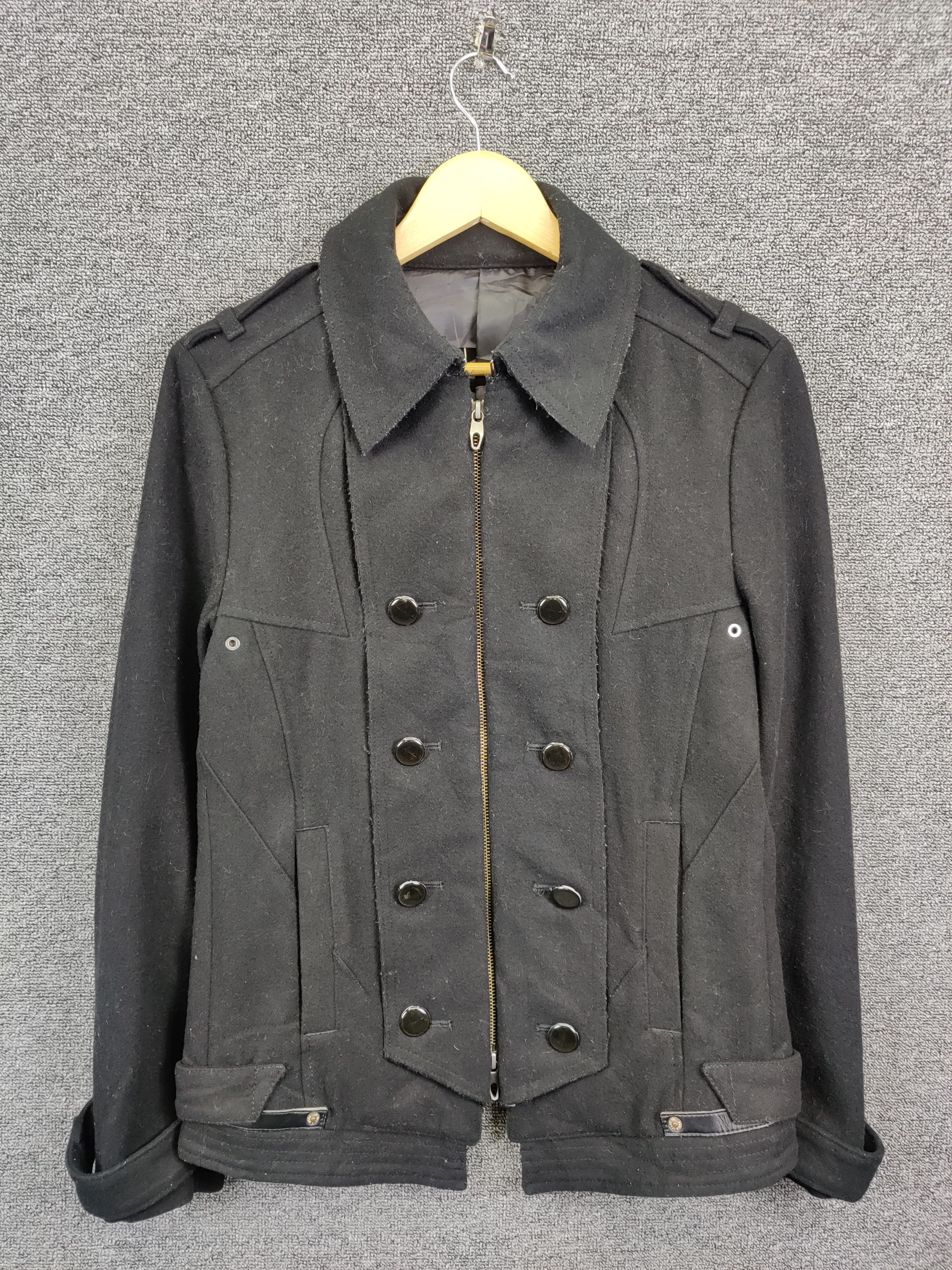 PPFM Vintage PPFM Napoleon Dectachable Wool Zip Jacket | Grailed