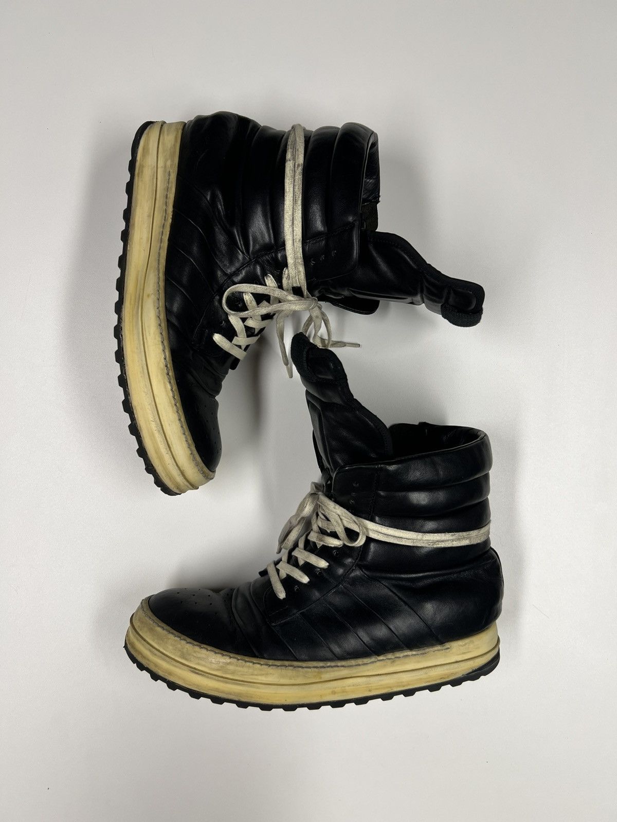 Rick Owens FW09 “CRUST” Rick Owens Leather Dunks | Grailed