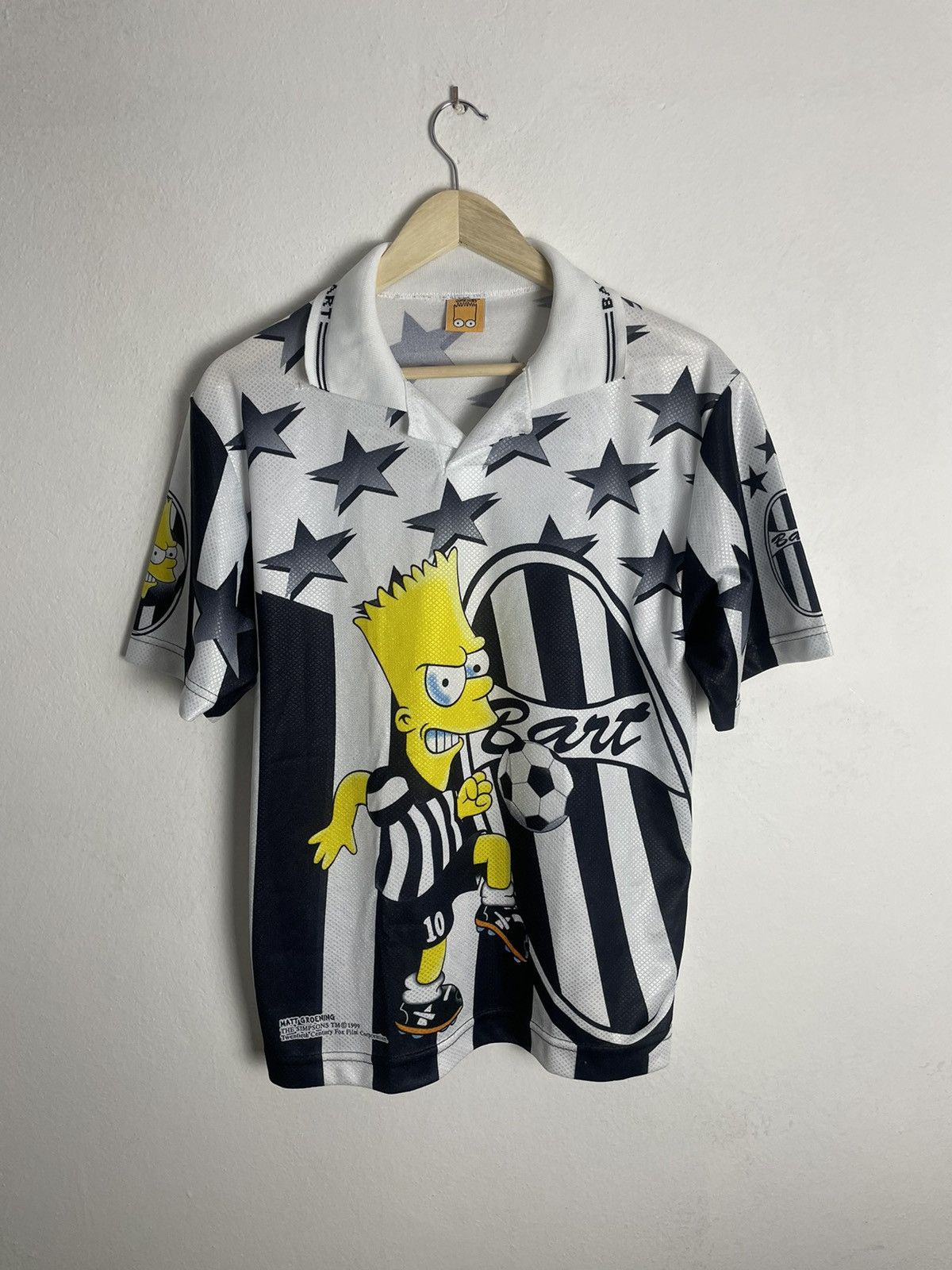 Vintage Vintage The Simpsons Bart soccer jersey 1999 | Grailed